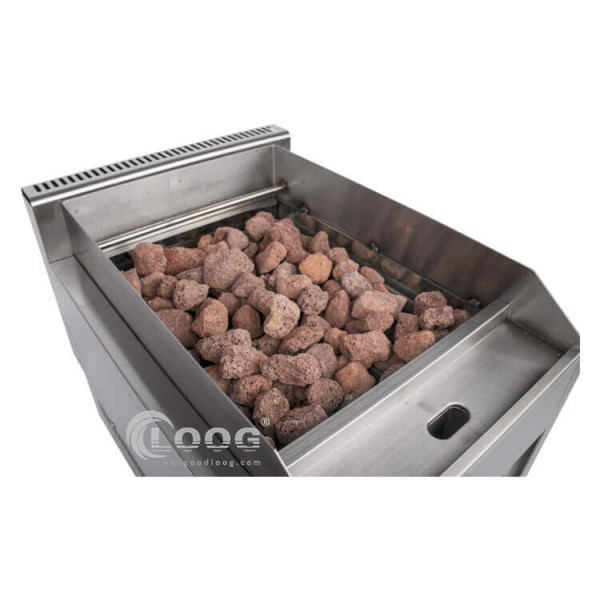 Lava Rock BBQ Grill Smokless Gas Lava Stone Grill Supplier
